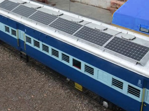 The first solar-powered train set for trial! | ixigo Travel Stories